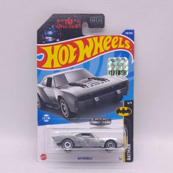 Jual HOTWHEELS FACTORY SEALED 2022 ZAMAC BATMAN BATMOBILE | Shopee ...