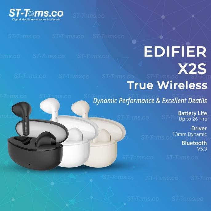 Jual Edifier X2S X 2S True Wireless Tws Earbuds Call Noise Cancellation ...