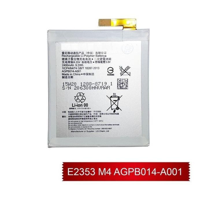 Jual BATERAI SON M4 M4 AQUA E2353 E2303 AGPB014-A001 BATTERY 0301 ...