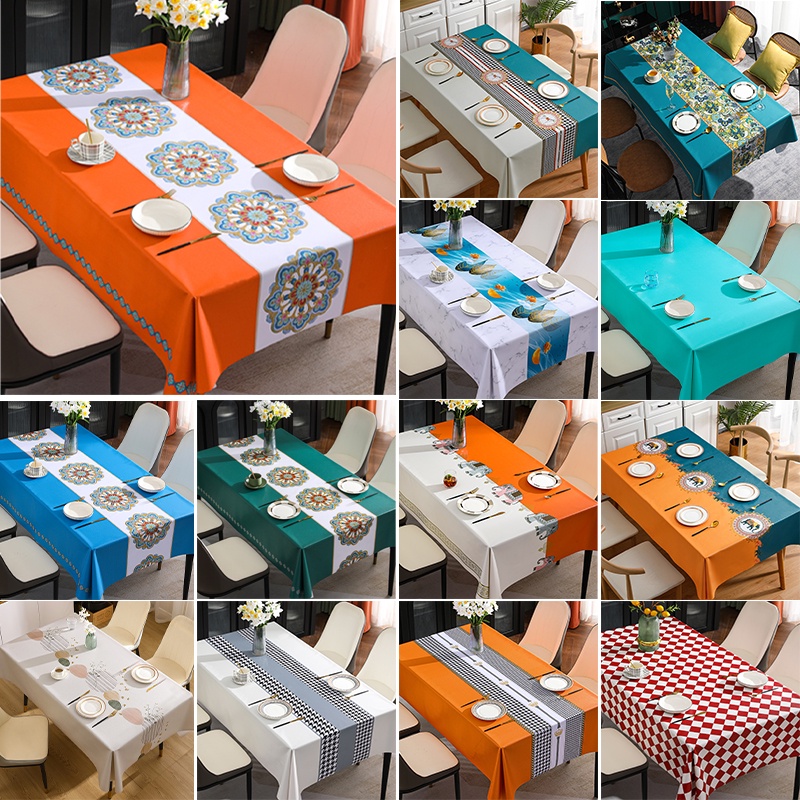 Jual Taplak Meja Ukuran Besar / Taplak Meja Makan Motif Cantik / Taplak ...