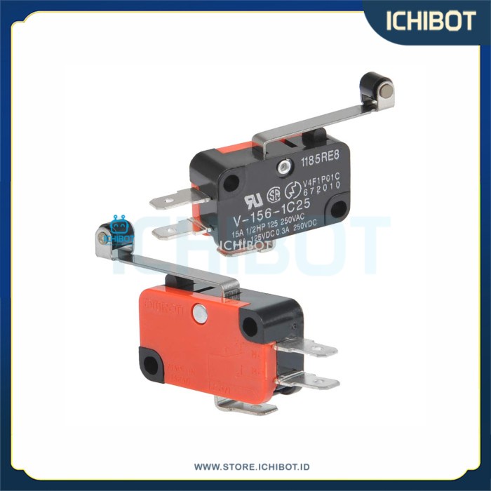 Jual Limit Switch dengan Roller Roda V-156-1C25 | Shopee Indonesia