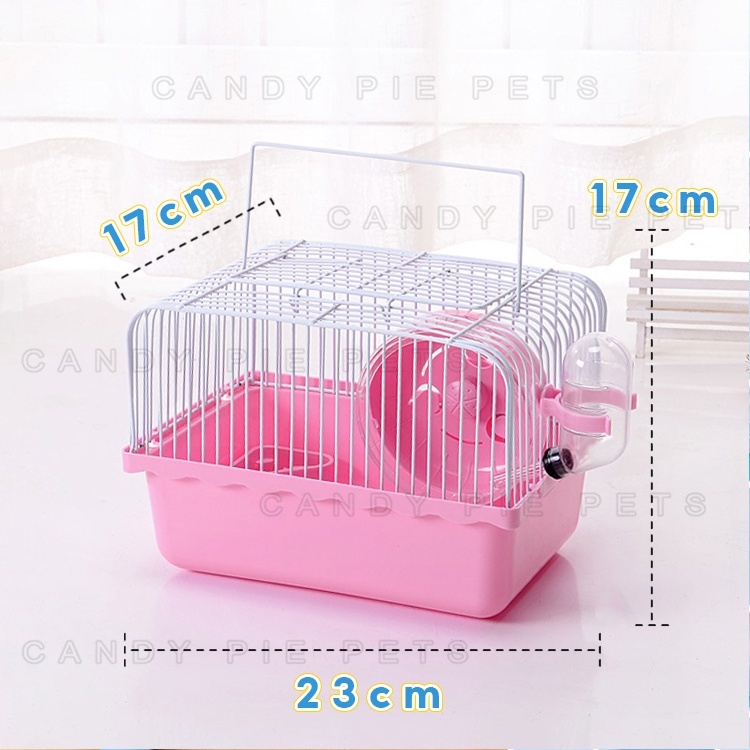 Jual 1 Set Rumah Hamster Kandang Hamster Akrilik Besar Kandang Sugar ...
