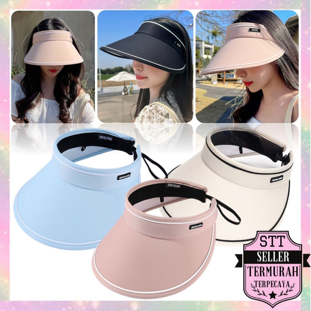 Jual STT Topi Visor Fashion Lipat Besar Musim Panas Topi Pantai Outdoor ...