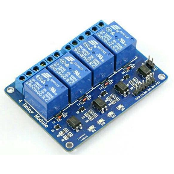 Jual 4 Channel Relay Module 12V, Relay Control Board With Optocoupler ...