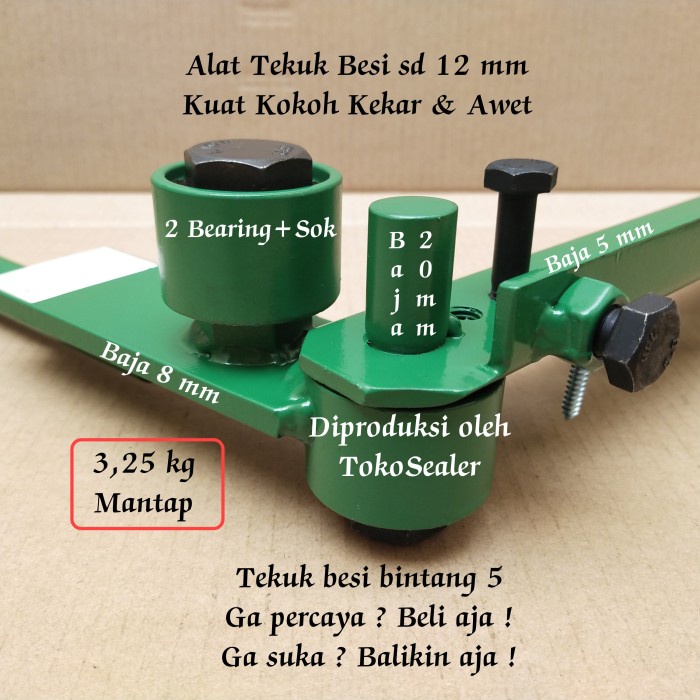 Jual Alat Tekuk Besi - Bending Besi Beton - Iron Bender | Shopee Indonesia