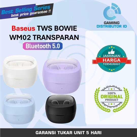 Jual Tws Original True Wireless Earphones Wie Wm02 Model | Shopee Indonesia