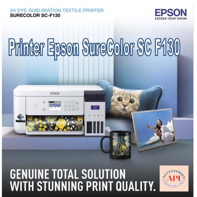 Jual Printer Epson SureColor SC F130 Dye Sublimation Textile Printer ...