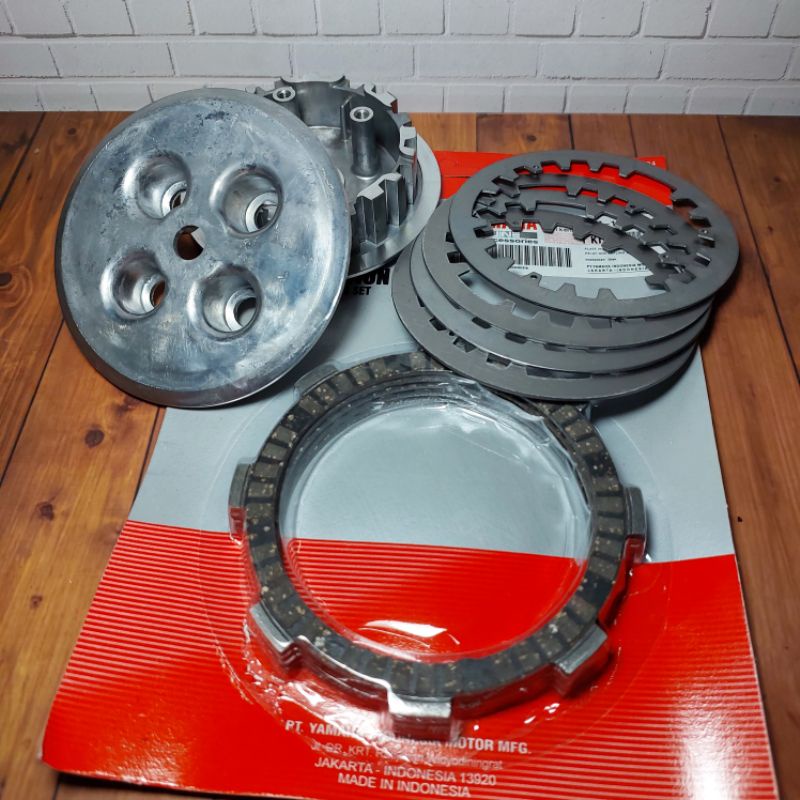 Jual paket kaki 4 dan lawan plus kampas dan pelat besi gesek kopling motor yamaha fizr force 1 ...