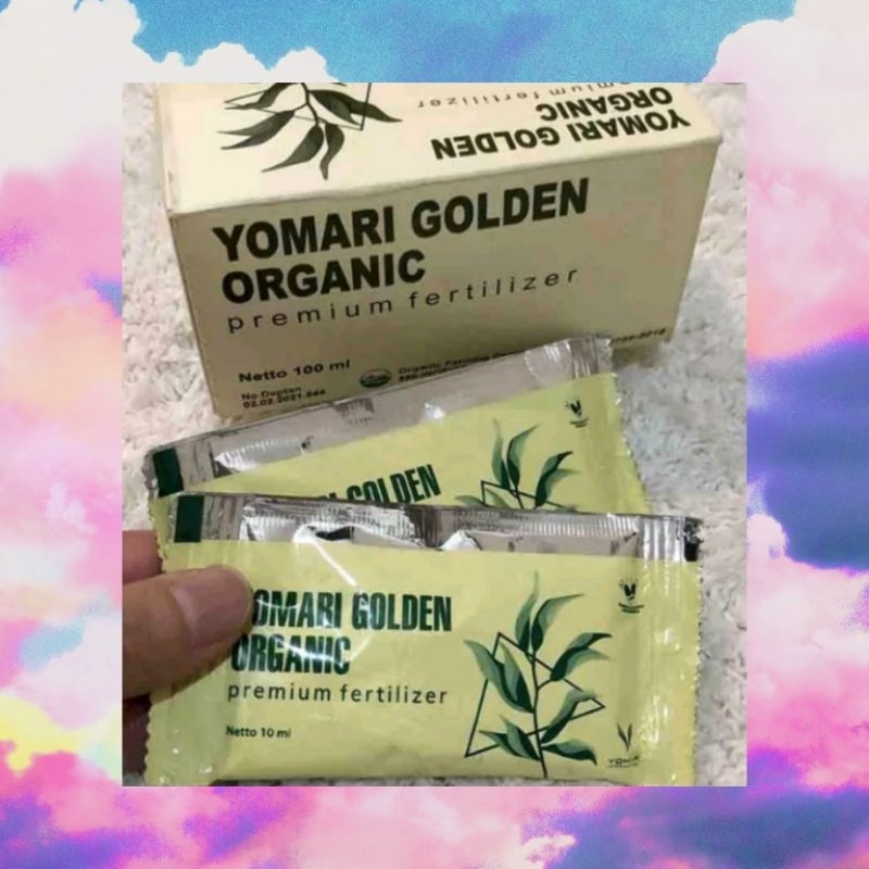 Jual yomari golden organic 10ml pupuk premium obat tanaman bunga buah ...