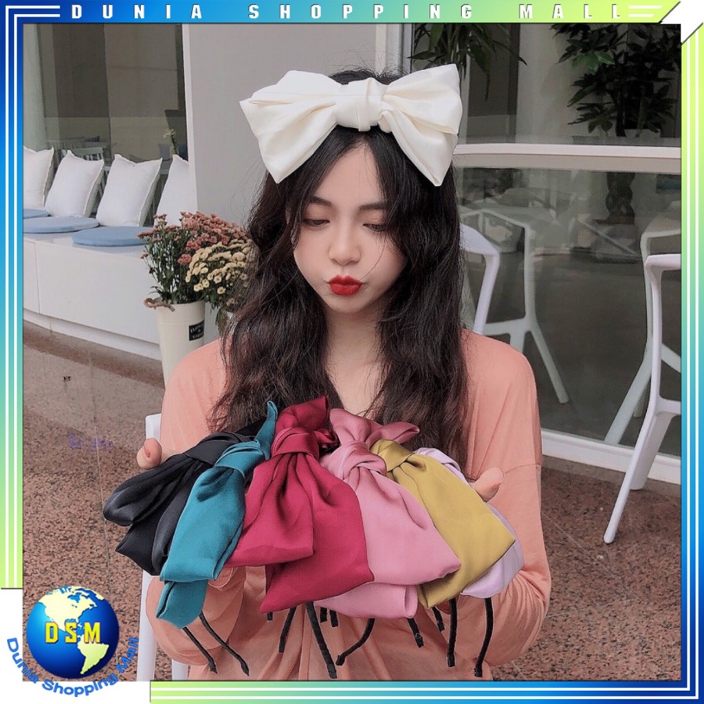 Jual DSM BANDO KOREA WANITA DEWASA PITA BESAR BANDANA MODEL PITA Kupu ...