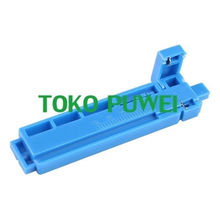 Jual Fiber Optic Cable Cleaver Stripping Guide Bar W Cutter stripper AW72 | Shopee Indonesia