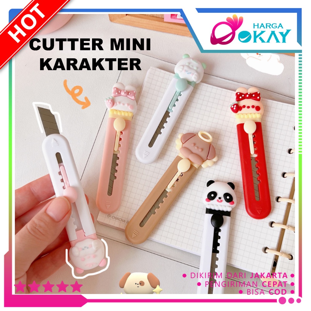Jual HO l Mini Cutter Polos Travel Kit Cutter Mini Portable Bentuk Ova ...