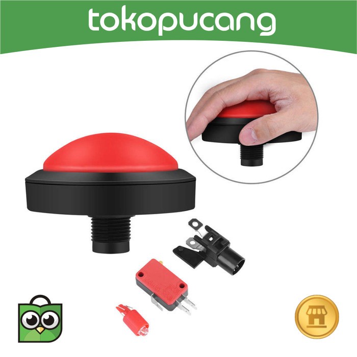 Jual Push On 100Mm Tombol Acara Peresmian Button Giant Switch Lomba ...