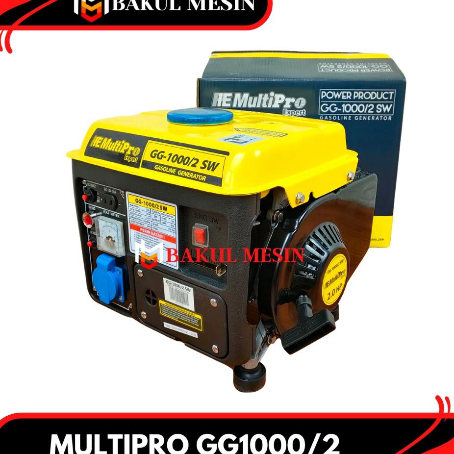 Jual Mesin Genset 2Tak Gg1000 Multipro Gg 1000 Generator Set 750 Watt | Shopee Indonesia