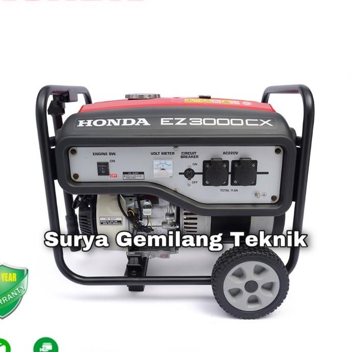 Jual Mesin Genset Honda Ez 3000 Cx Generator Bensin 2500Watt Ez3000 Cx | Shopee Indonesia