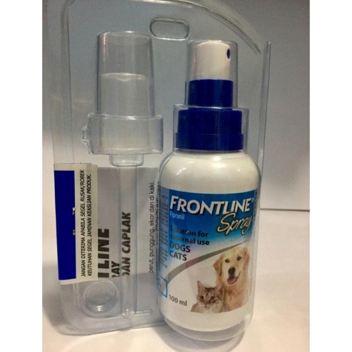Jual Frontline Spray - DOGS &CATS - 100ml - spray - obat kutu & caplak ...