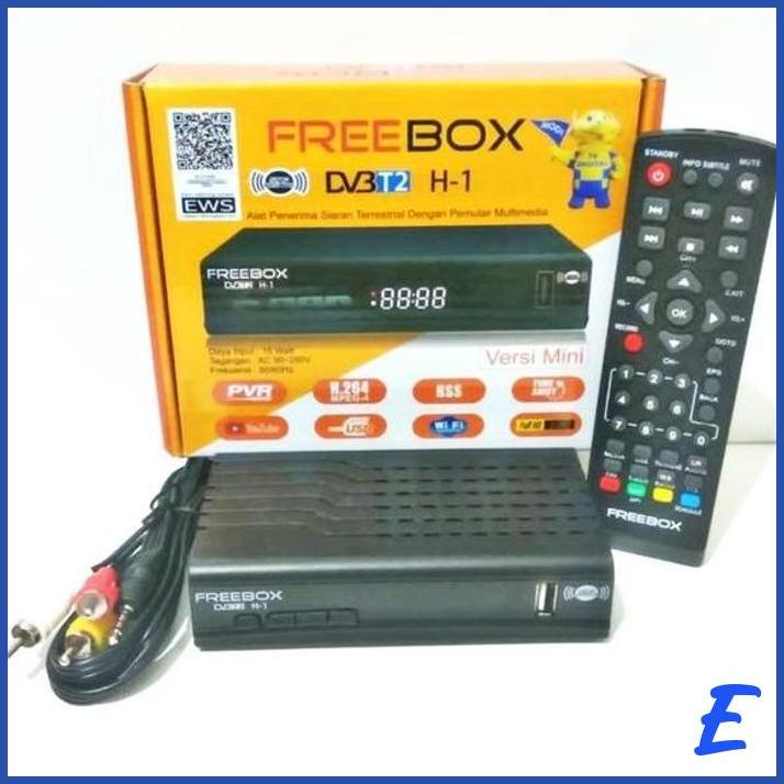 Jual | WR | FREEBOX H-1 RECEIVER TV DIGITAL SET TOP BOX FULL HD DVB-T2 STB DVBT2 | Shopee Indonesia