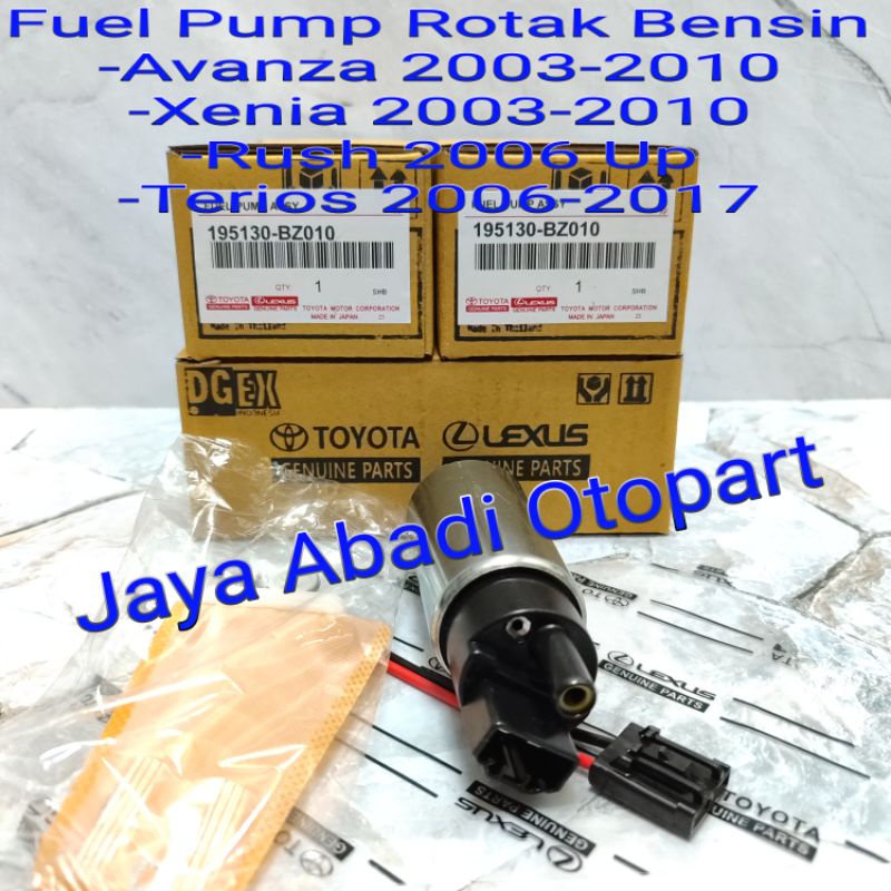 Jual Fuel Pump Rotak Pompa Bensin Toyota Rush 2006 Keatas Original ...