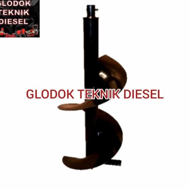 Jual EARTH AUGER MATA BOR TANAH BIOPORI SUMUR - 400 MM 14 INCH ORIGINAL ...
