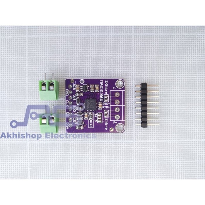 Jual MAX31865 PT100 PT1000 Thermocouple Sensor Amplifier Module RTD to ...