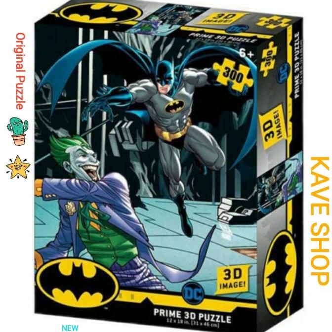 Jual Puzzle Batman vs Joker - Puzzle 3D - 300 pcs - RECOMMENDED ...