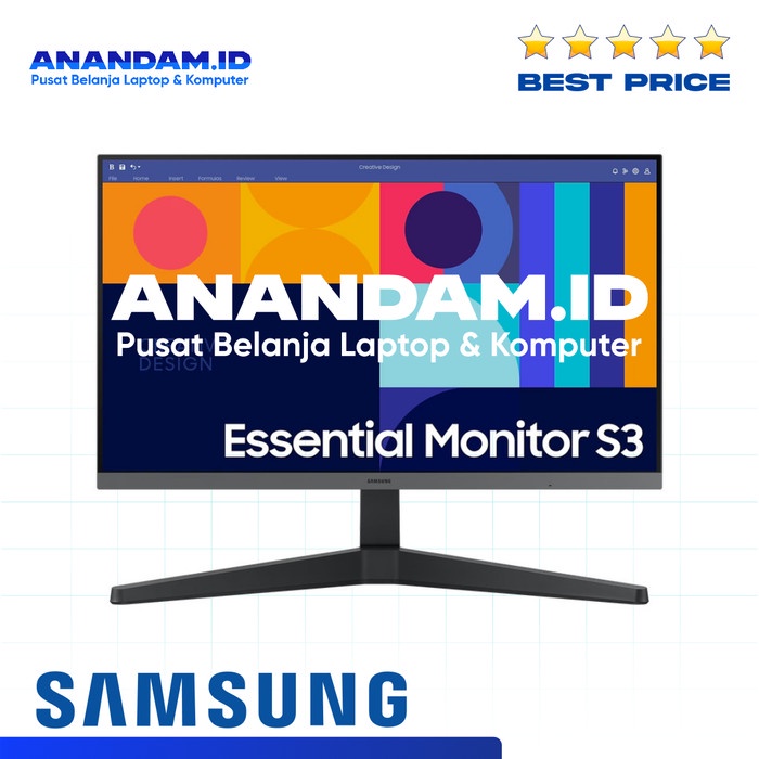 Jual Monitor Samsung 24" S24C330 IPS 100hz FreeSync S33GC | Shopee ...