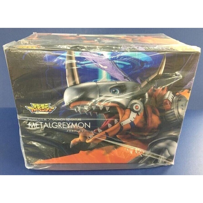 Jual Precious Gem Megahouse Digimon G.E.M Metal Greymon Original Figure ...
