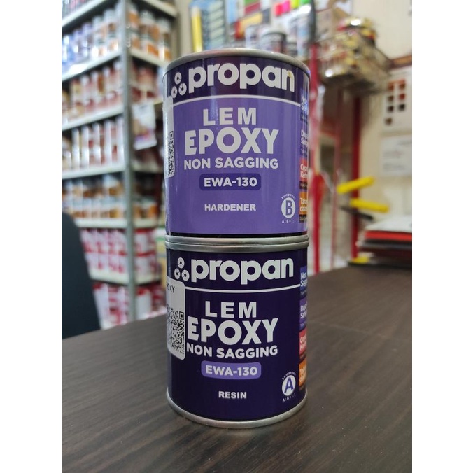 Jual Lem Epoxy Propan Non Sagging Ewa-130 0.8 Kgs Termurah | Shopee ...