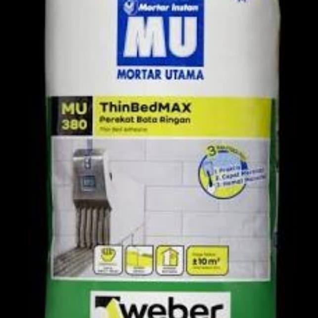 Jual Mu380 Mu 380 Lem Hebel Bata Ringan Termurah | Shopee Indonesia