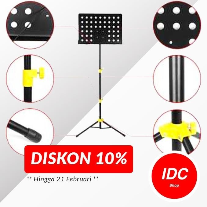 Jual Stand Partitur - Stand Partitur Portable Besar Untuk Mc, Mimbar ...