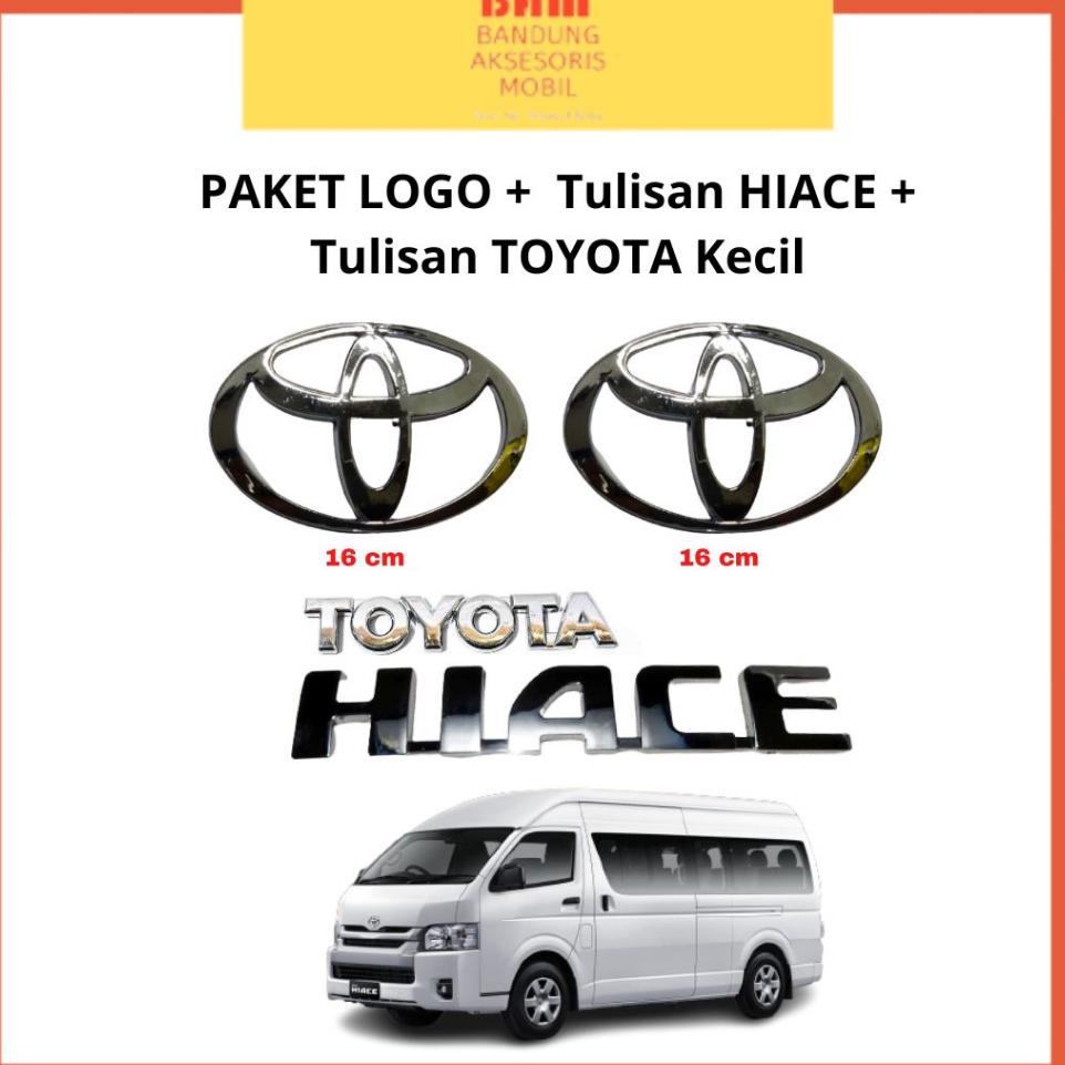 Jual Paket Logo Tulisan Hiace Commuter Preo | Shopee Indonesia
