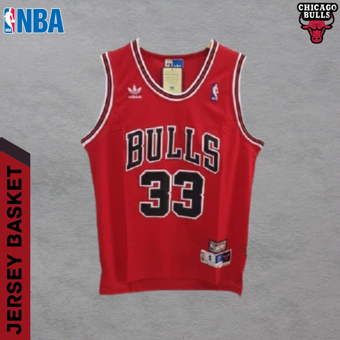 Jual Jual!! Baju Jersey Basket NBA Swingman Classics Chicago Bulls ...