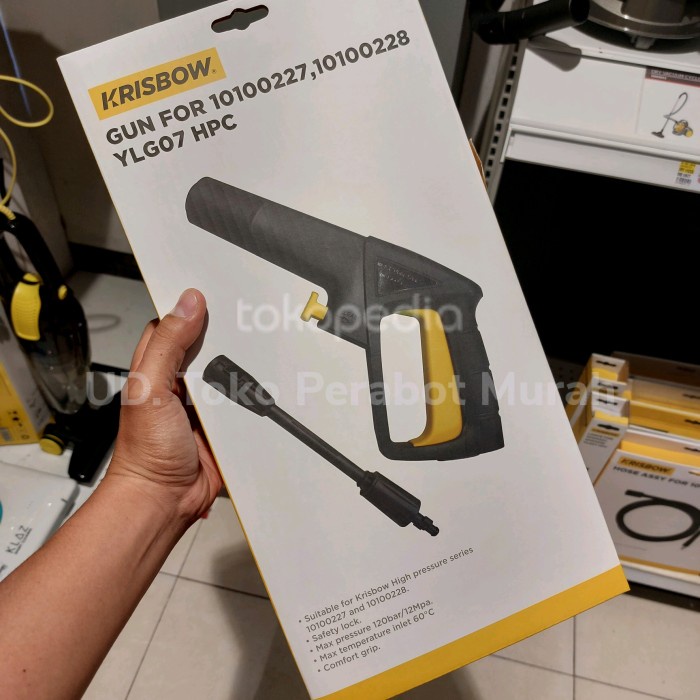 Jual Part gun & lance krisbow high pressure jet cleaner 90 & 100 bar ...