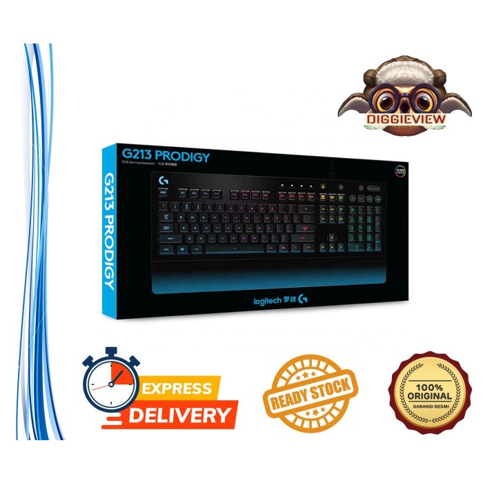 Jual Logitech G213 Prodigy Gaming Keyboard | Shopee Indonesia