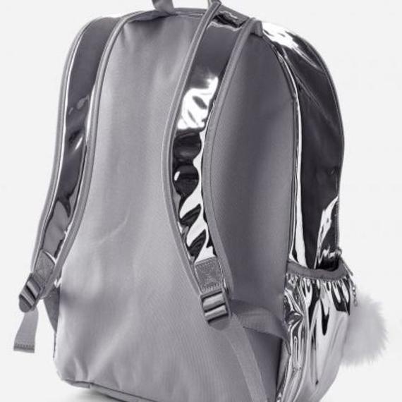 Jual Tas Justice Sier Metallic Quilted Hologram Bapa Sekolah | Shopee ...