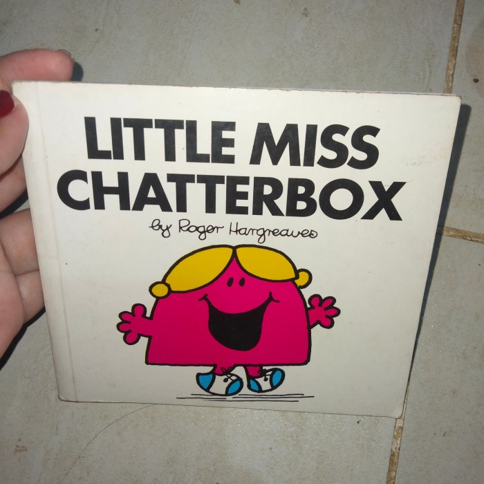 Jual (SCAF) little miss chatterbox roger hargreaves | Shopee Indonesia