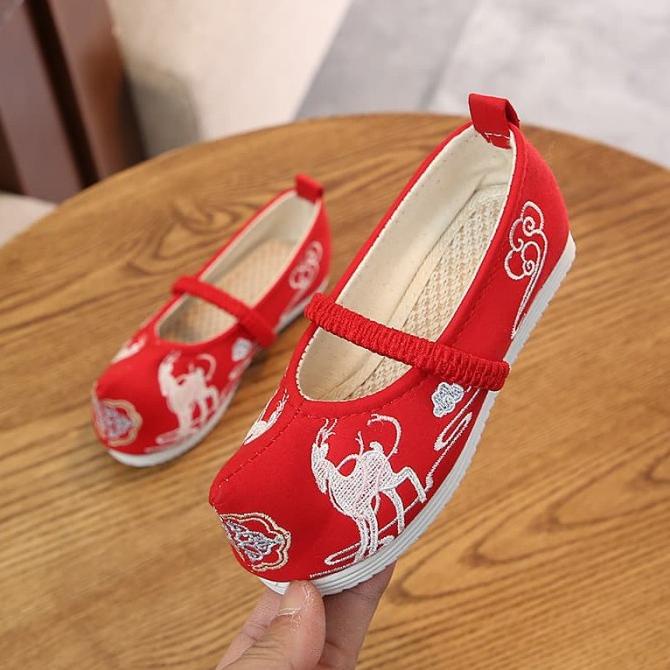 Jual Korean Traditional Shoes Hwahyejang Hanbok Sepatu Cheongsam Shoes ...