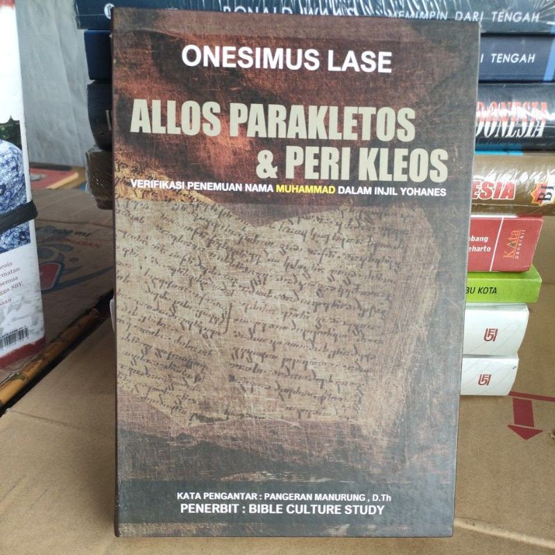 Jual Buku Kristen Onesimus Lase Allos Parakletos dan Peri Kleos ...