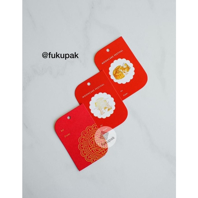 Jual $$] Mooncake / Mid Autumn Festival Hang Tag (20pcs) | Shopee Indonesia