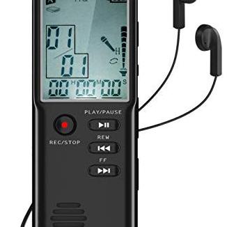 Jual Voice Recorder Digital 16Gb Support Hq With Lcd Screen Perekam ...