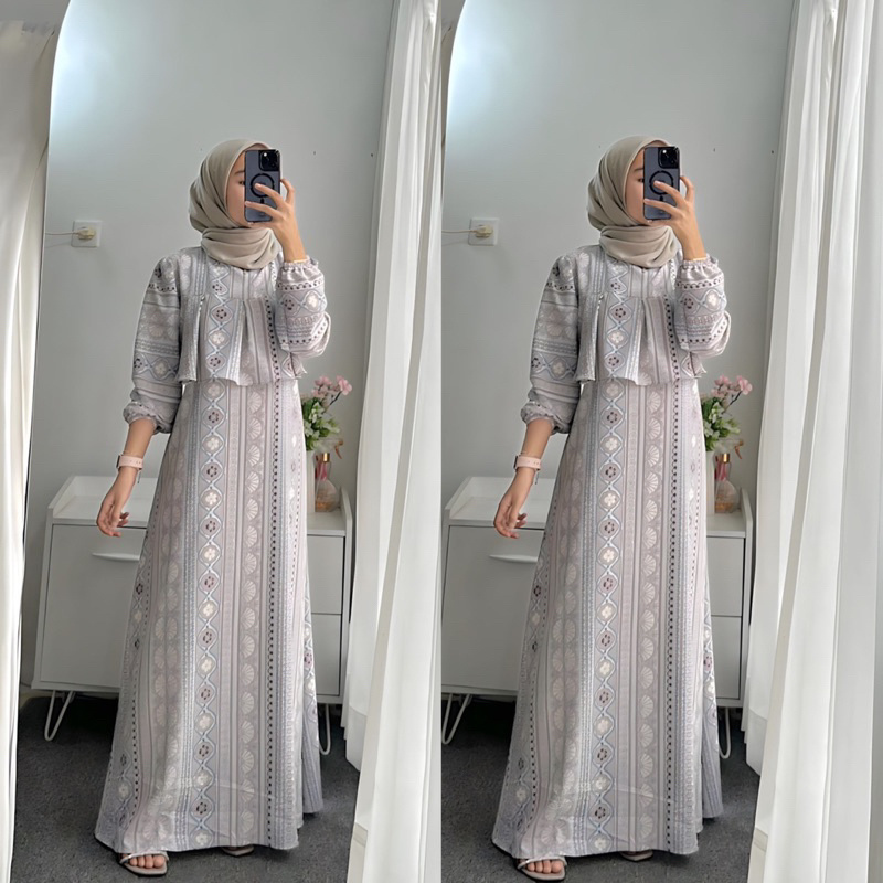 Jual Gamis Terbaru 2024 Lebaran Wanita Import Abaya Turkey Sultan Basic ...