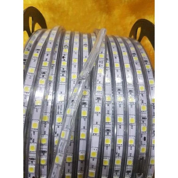 Jual Lampu Led Selang Strip Roll Flexible Fleksible SMD 5050 AC 220 V Outdoor Waterproof Hiasan ...