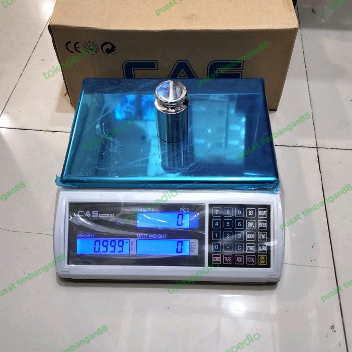 Jual Original Counting Scale Cas Jcs Cap 30Kg / Timbangan Baut 30Kg Limited | Shopee Indonesia