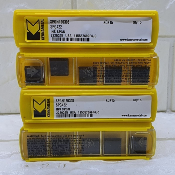 Jual Ready Insert Original Spgn120308 Kck15 Kennametal Milling Terbaru ...
