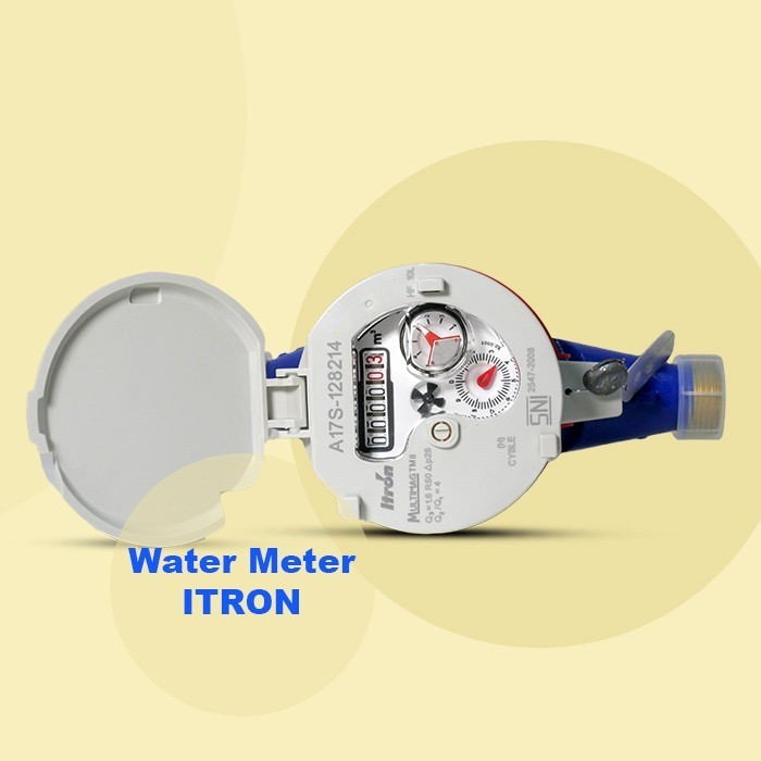 Jual Sale Meteran Air Bersih Itron 1/2 Inch Kuningan - Water Meter Berkualitas | Shopee Indonesia