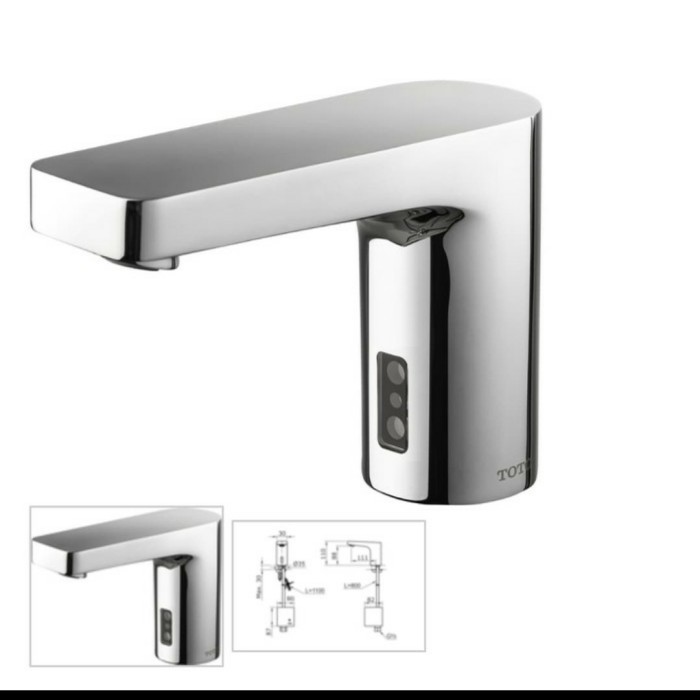 Jual Termurah Toto Ttla 102 Kran Sensor Toto/Automatic Faucet AcTtla ...