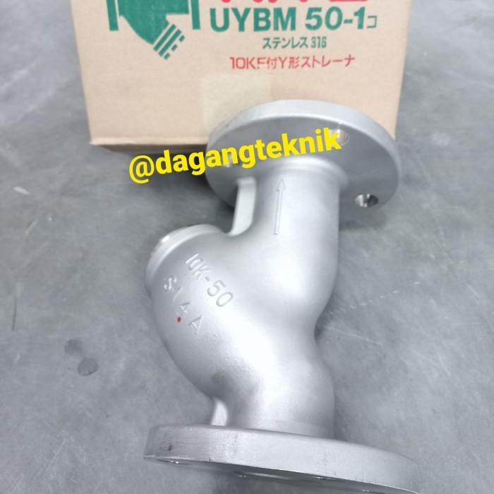 Jual Baru Y Strainer 2 Inch Jis 10K Kitz 100 Original Uybm Limited | Shopee Indonesia