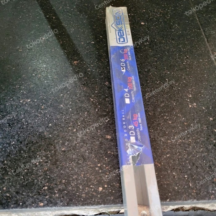 Jual [Baru] Rel Pintu Sliding Rail Dekkson Sr 8901 D6 3 Meter Terbaru ...