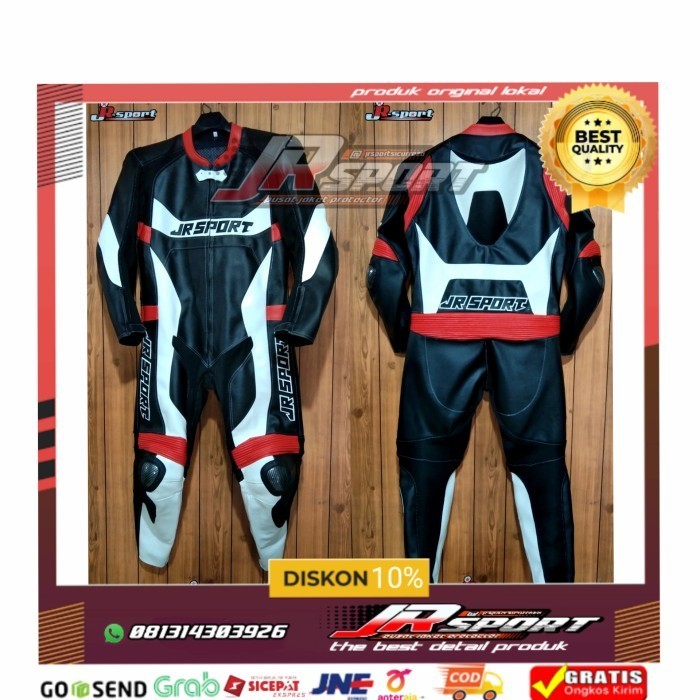 Jual [Ori] Wearpak Balap Road Race Drag Custome Original Jrsport ...