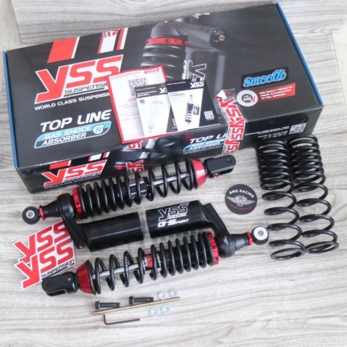 Jual [Ori] Shock Yss Pcx 160 G Sport Smooth Black Series 365Mm Original Yss Terbaru | Shopee ...